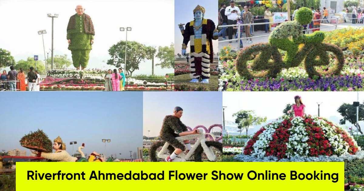 Riverfront Ahmedabad Flower Show Ticket Price 2025:Online Booking ...