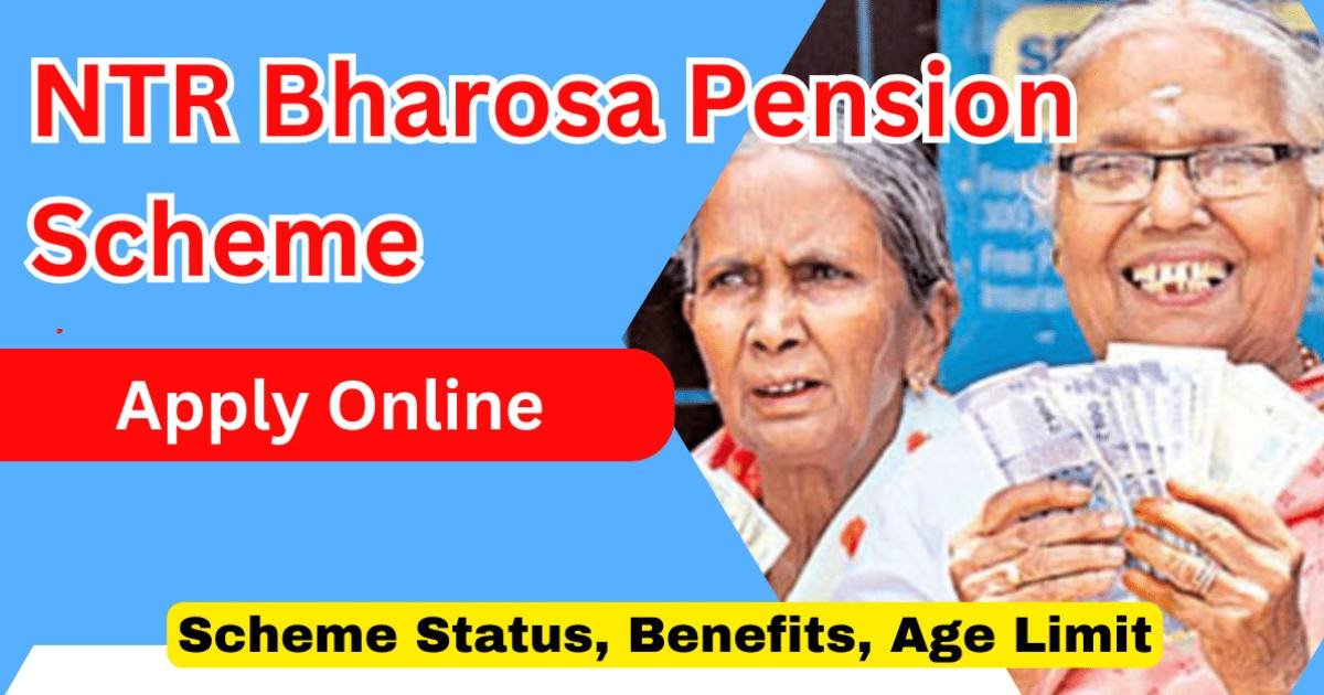 NTR Bharosa Pension Scheme Apply Online:status check by aadhar Card, - Yojana Gyan